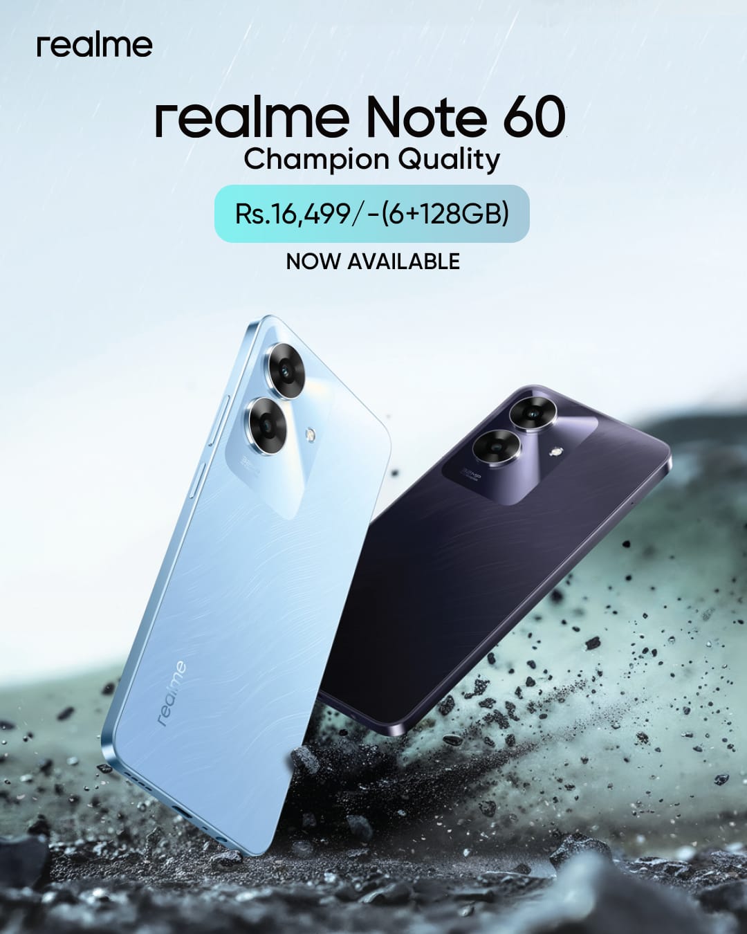 realme Note 60 & Note 60X Launched in Nepal with Durable Design & Long Battery Life ...